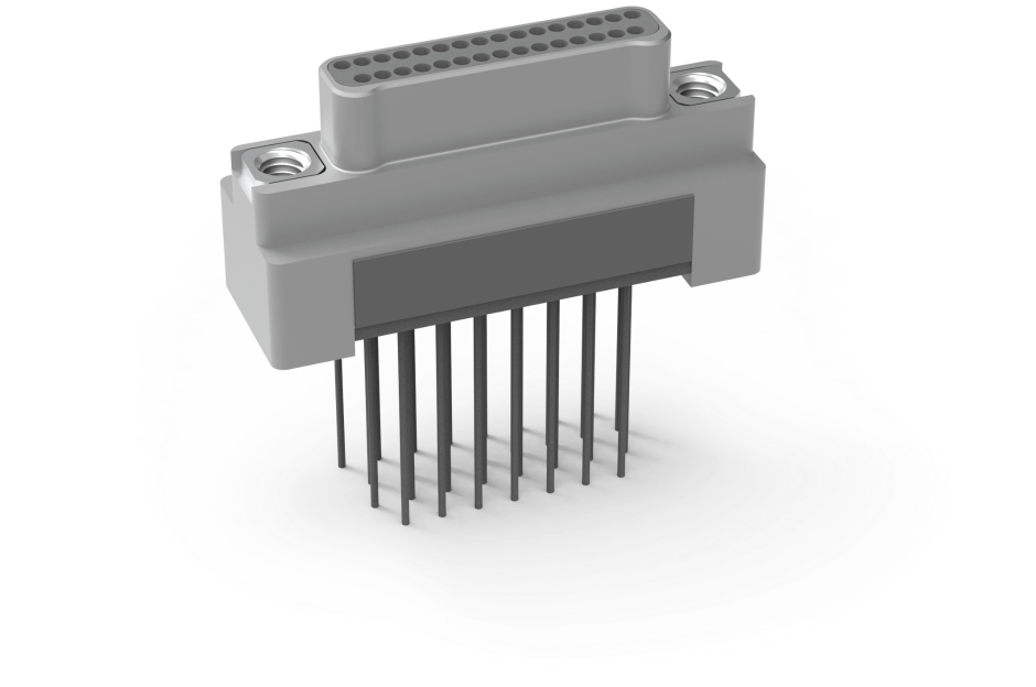 Nano D Metal Board Mount Pth Vertical Plug Nk2g
