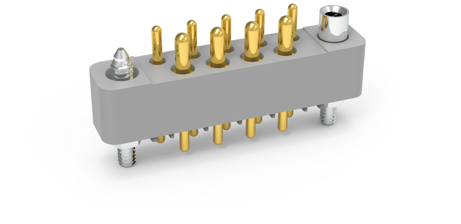 Rectangular Plastic Power Vertical Board Or Cable Mount Plug Pa