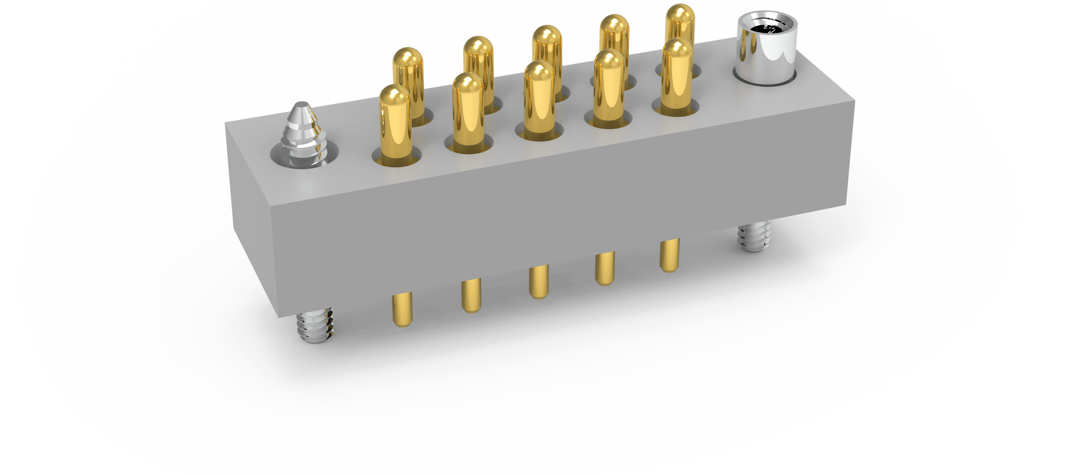 Rectangular Plastic Power Vertical Board Or Cable Mount Plug Pa