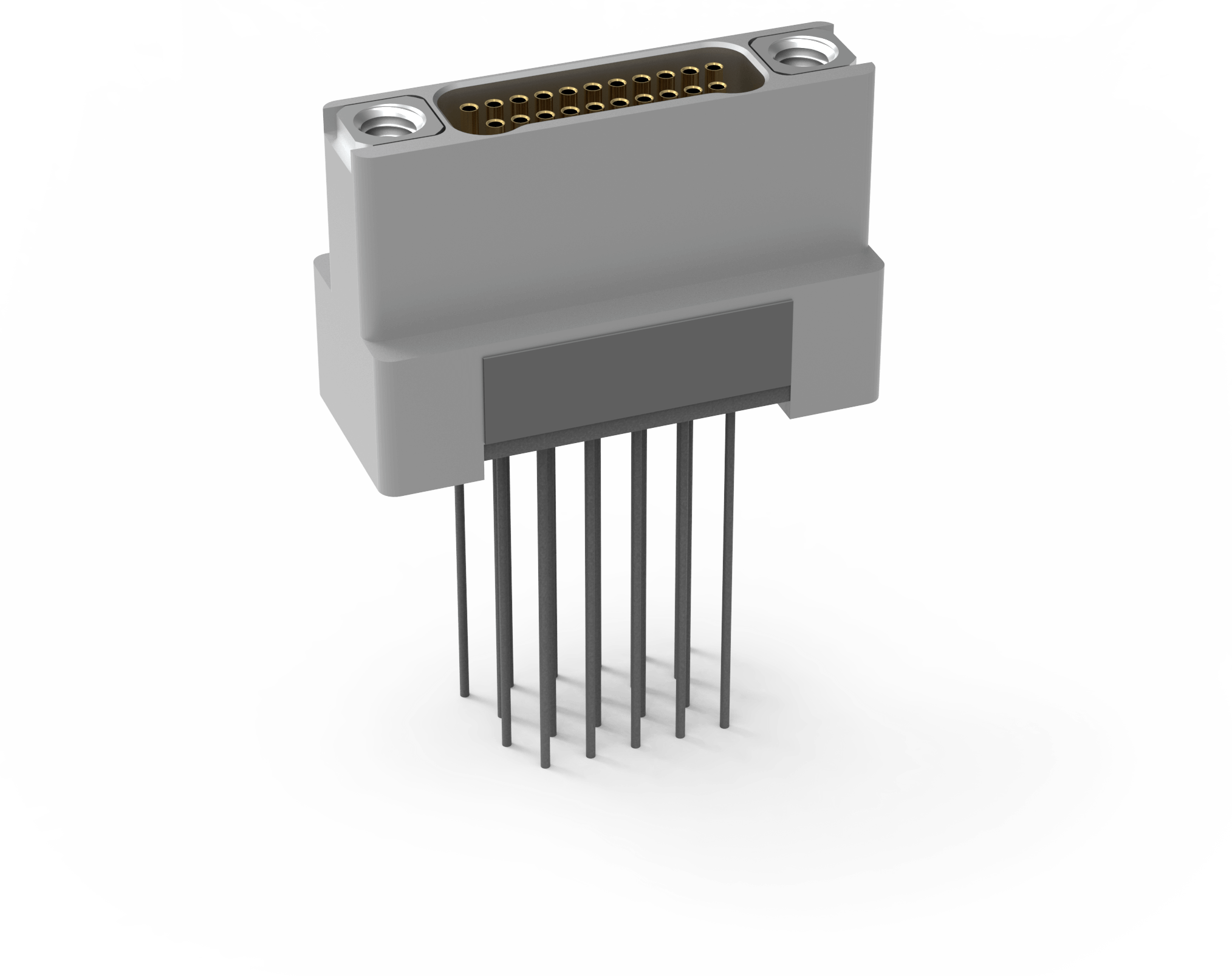 Nano D Metal Board Mount Pth Vertical Plug